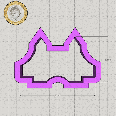 Tower Bridge Cookie Cutter – Cookies by Courtney
